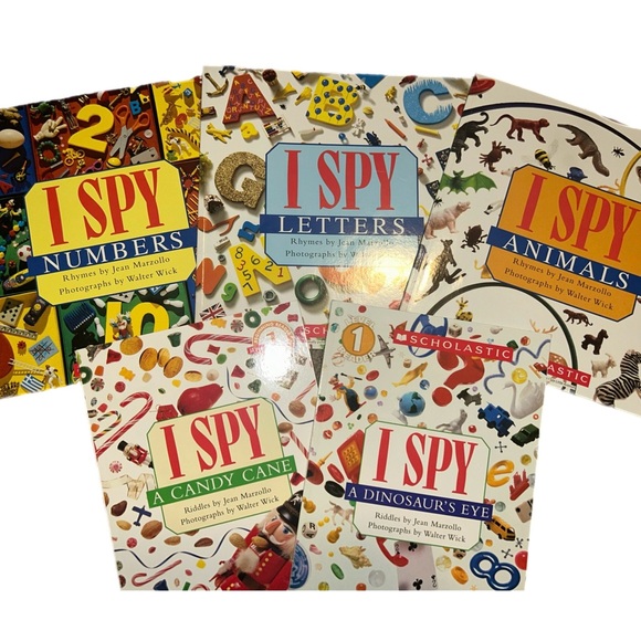 Scholastic | Toys | Scholastic I Spy Book Collection Lot Of 5 Books ...